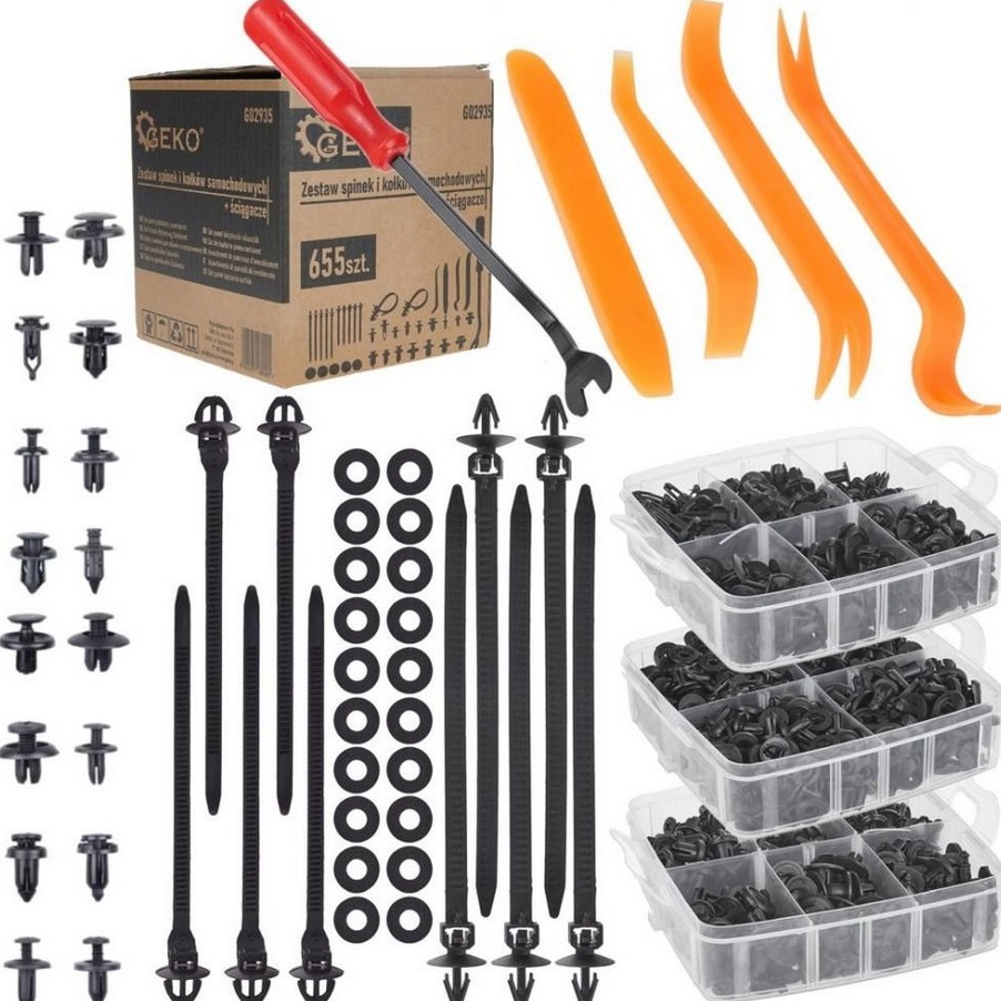 Työkalusarja Geko G02935; 655 kpl. - G02935 - Autotyökalut
