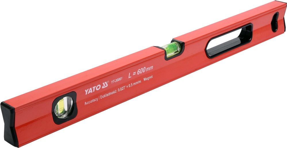 Magneettinen vatupassi Yato YT-30061; 60 cm - Y*YT-30061 - Mittatyökalut
