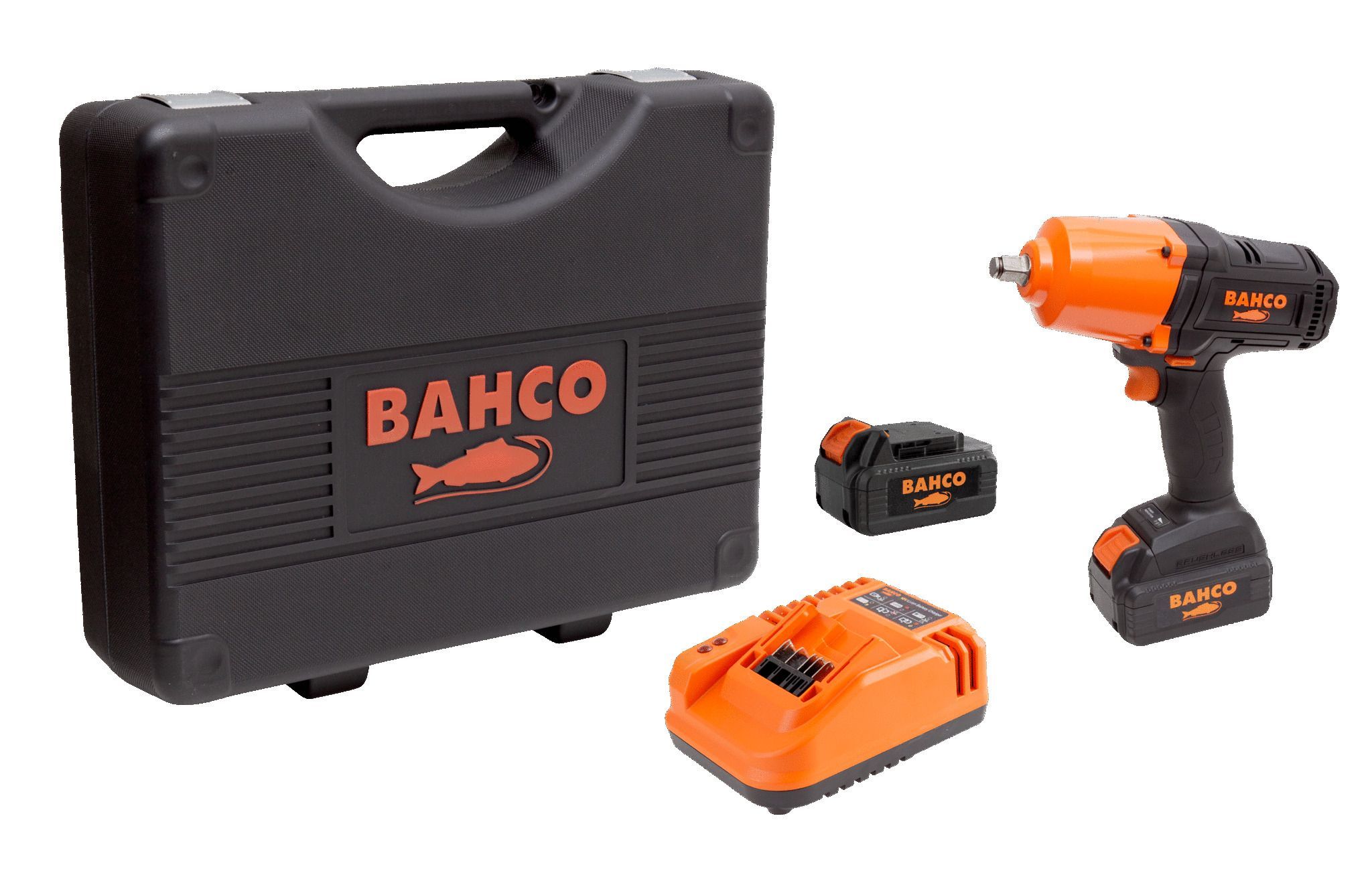 Iskumutterinväännin Bahco BCL33IW2K1; 18 V; 2x5,0 Ah akku ...