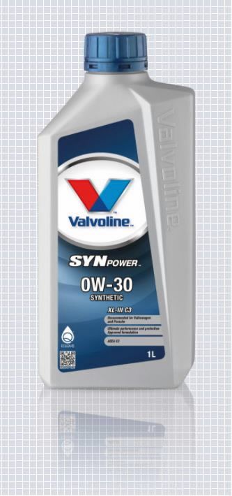 Öljy Valvoline SYNPOWER XL-III C3 0W30; 1 l - 882243_VALV - Ruohonleikkurit