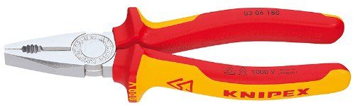 Sähkömiehen pihdit Knipex 0306180; 180 mm - 0306180_KNI - Käsityökalut