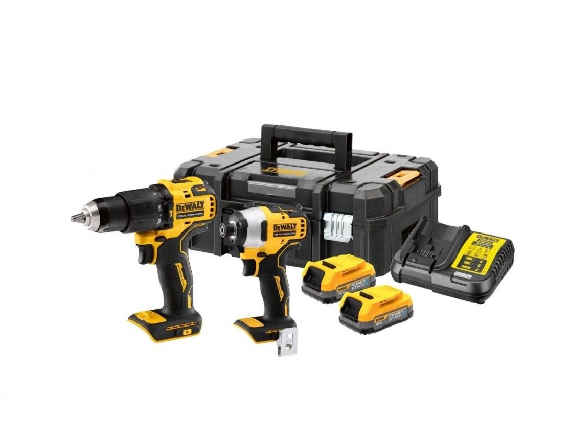 Työkalusarja DeWalt DCK2062E2T-QW (DCD709 + DCD809); 18 V; 2x1,7 Ah ...